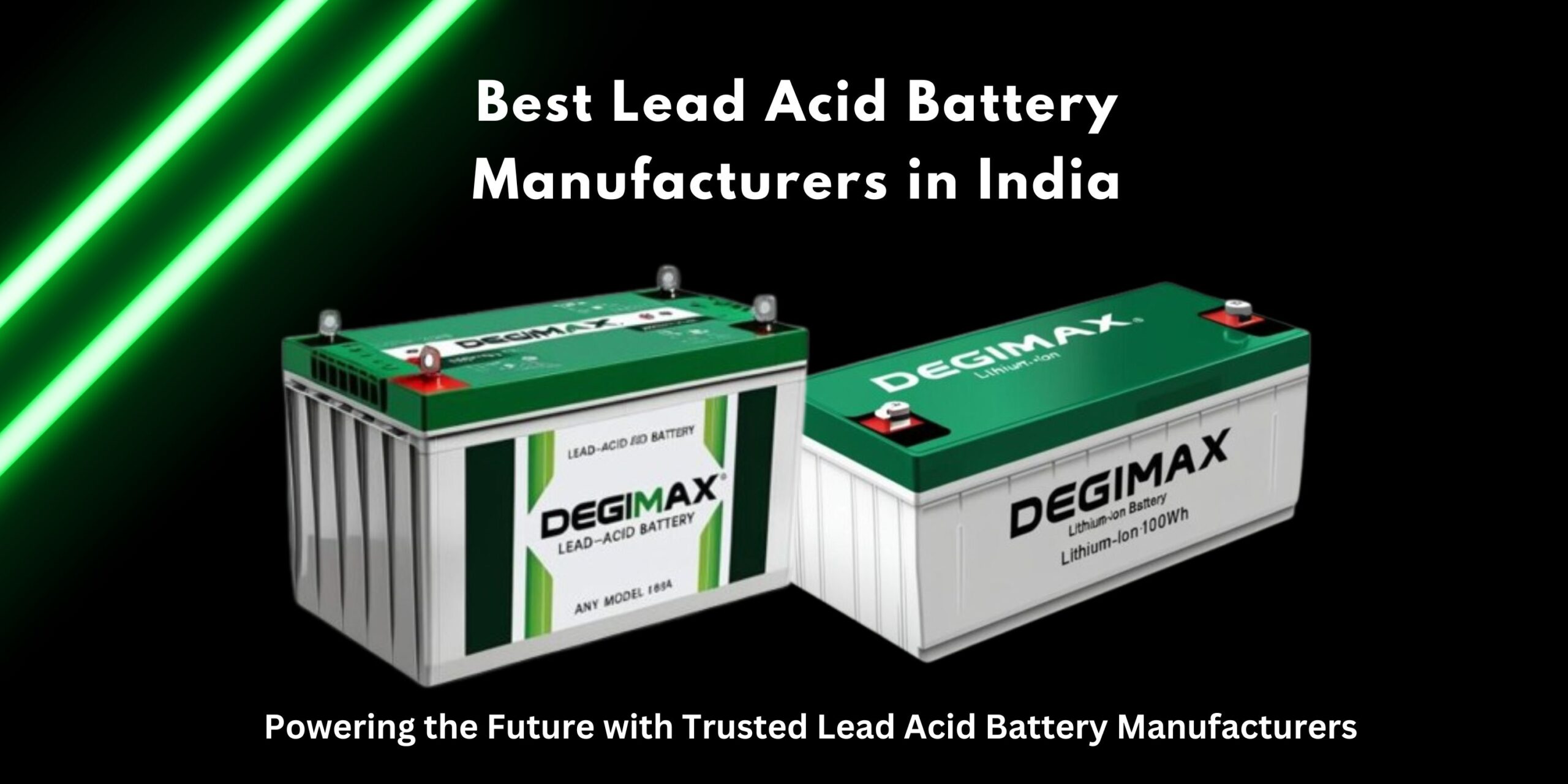 Benefits of Choosing Reliable Lead Acid Battery Manufacturers